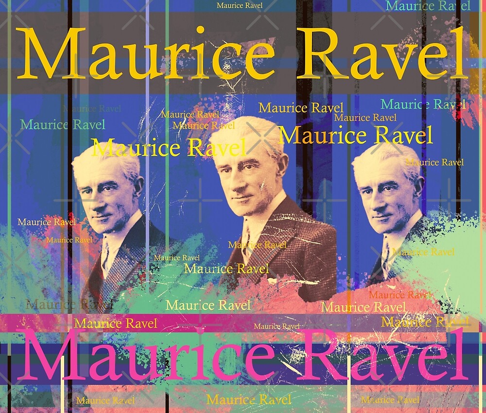 "Maurice Ravel portrait, known musician, composer of the bolero, gifts ...