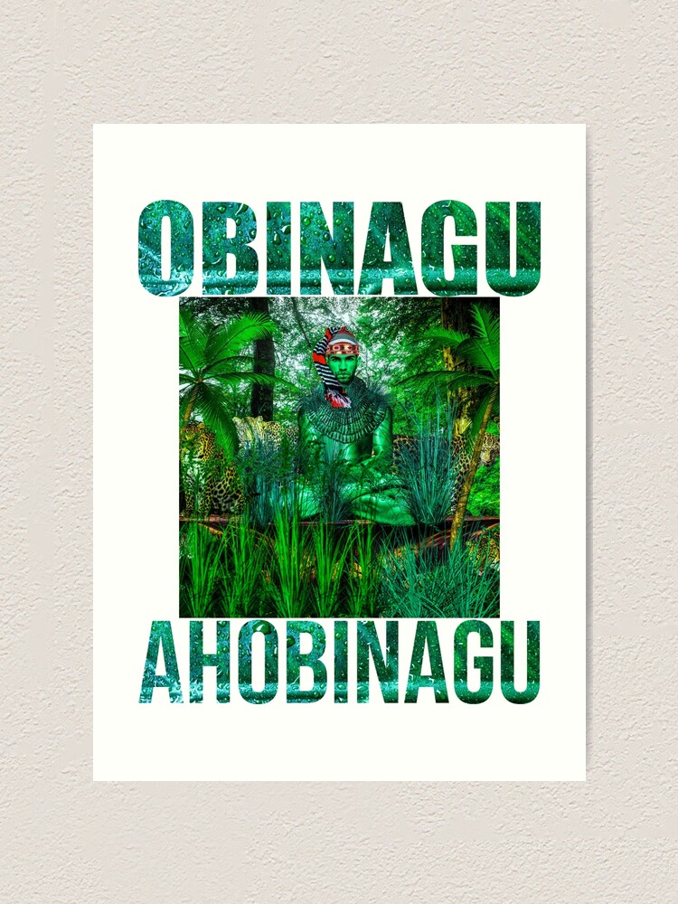 " IGBO AFRICAN GOD: AROBINAGU By SIRIUS-UGO-ART" Art Print for Sale by uchenigbo | Redbubble