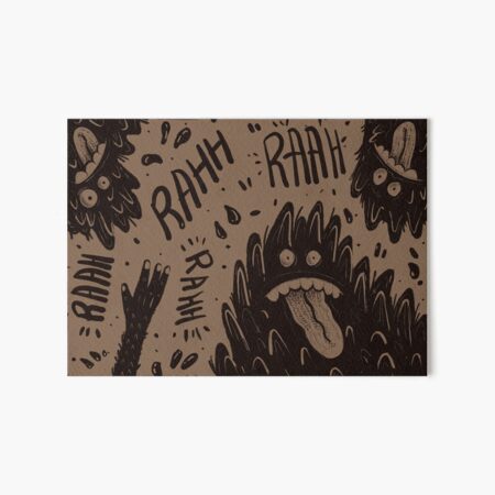 "Inky Monster Fun and Cute illustration " Art Board Print by ...