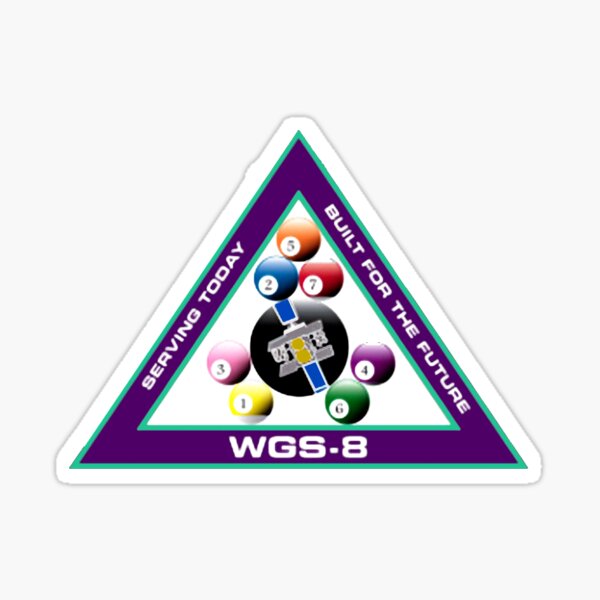 "WGS-8 Logo" Sticker for Sale by Quatrosales | Redbubble