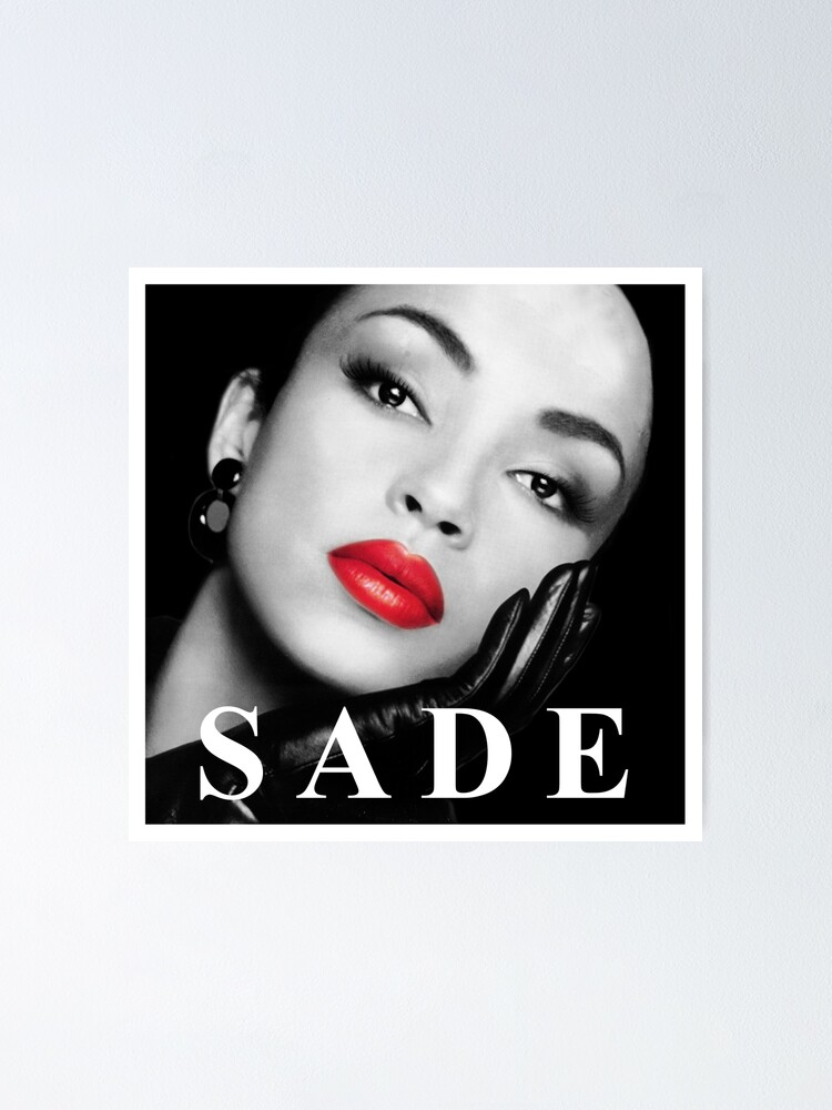 "Sade " Poster for Sale by jerome-manuel77 | Redbubble