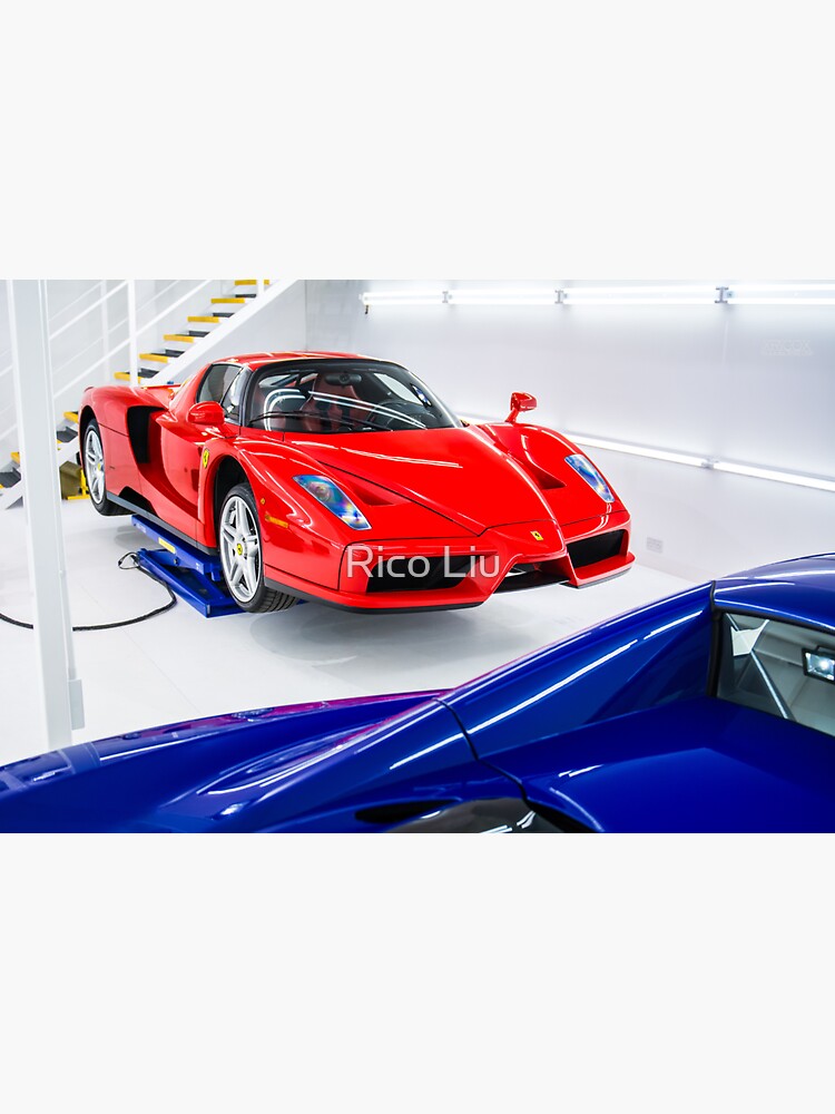 "Ferrari Enzo" Sticker by ricoliu | Redbubble
