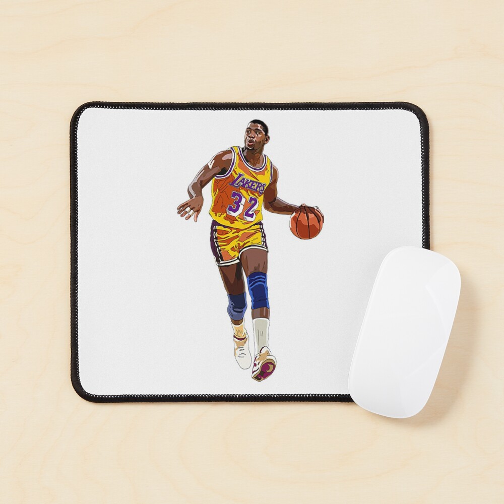 "Magic Johnson T-ShirtVintage Magic" Sticker for Sale by BroweTerra ...