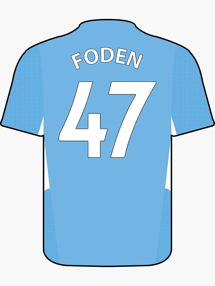 "Foden 47 Sticker" Sticker by KitSticker | Redbubble