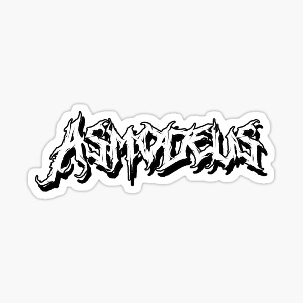 "Asmodeus" Sticker for Sale by MyFreakyWorld | Redbubble
