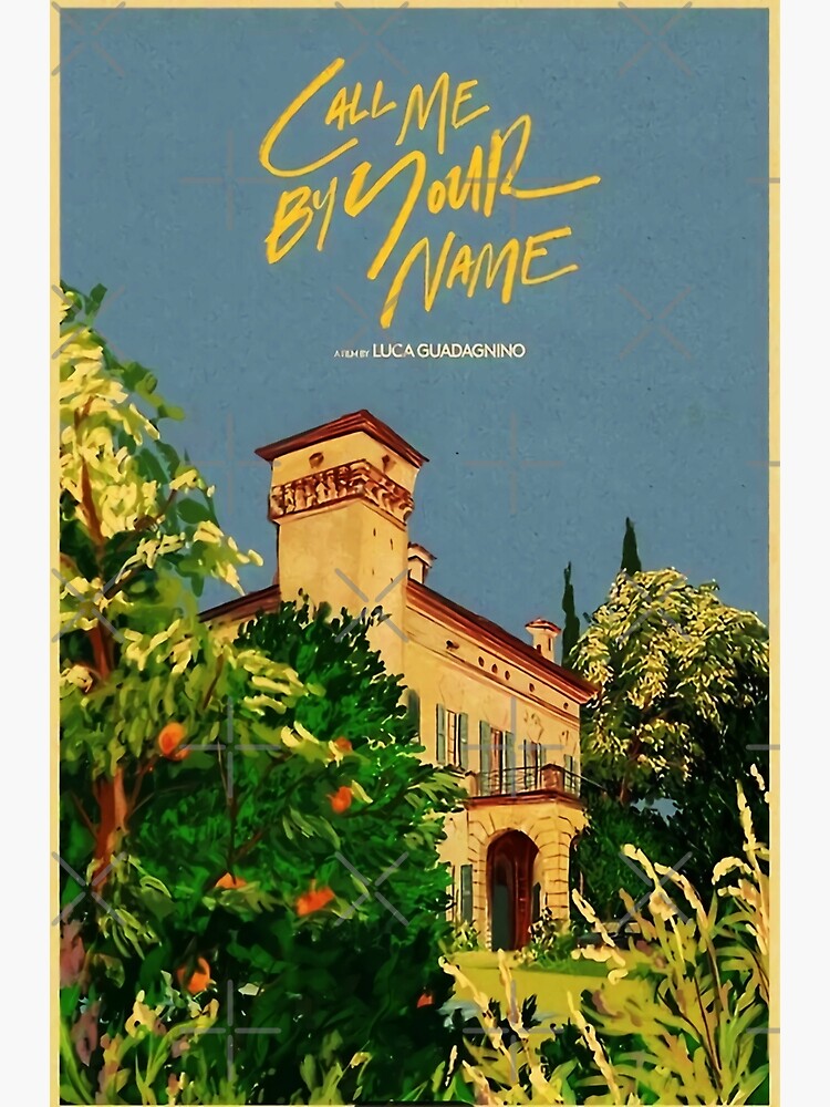 "Call Me By Your Name Movie Poster" Poster for Sale by Bruneller12 | Redbubble