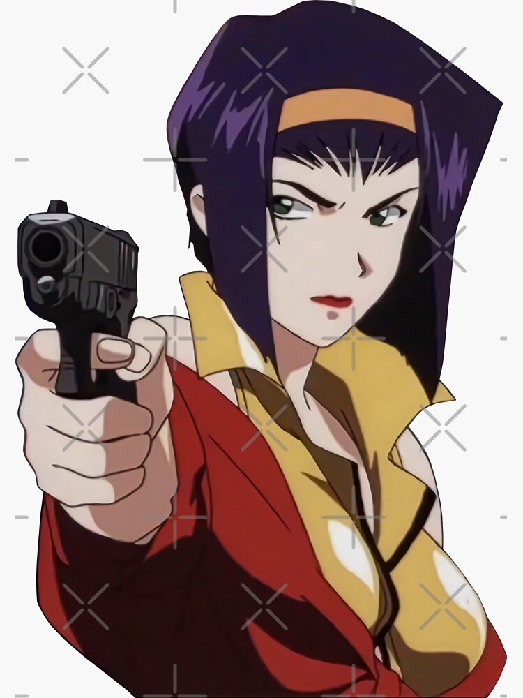 "Faye Valentine" Sticker for Sale by CookieStyle | Redbubble