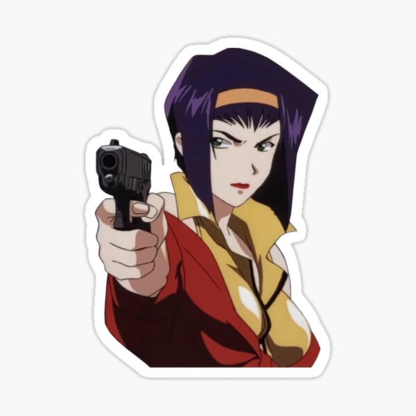 "Faye Valentine" Sticker for Sale by CookieStyle | Redbubble
