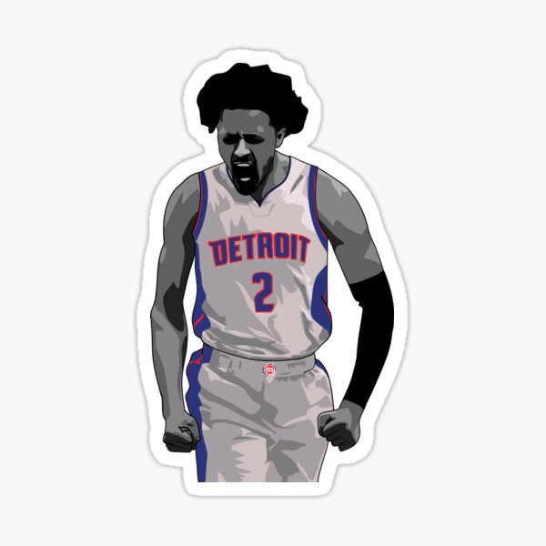 "Cade Cunningham Vector Celebration Qiangy" Sticker for Sale by ...
