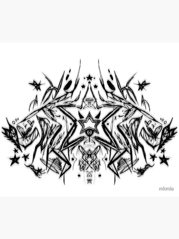 "demon star" Poster for Sale by mkmia | Redbubble