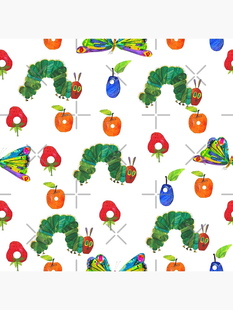 "Very hungry caterpillar Pattern" Poster by dev-ilyass | Redbubble