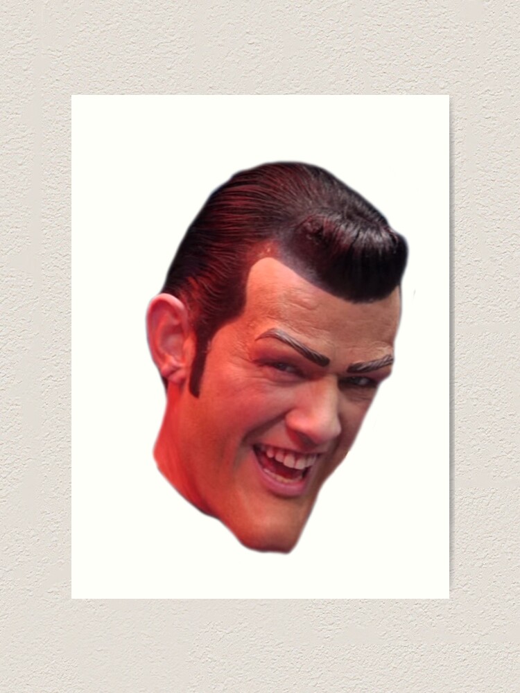 "Robbie Rotten" Art Print for Sale by PapaBadDad | Redbubble
