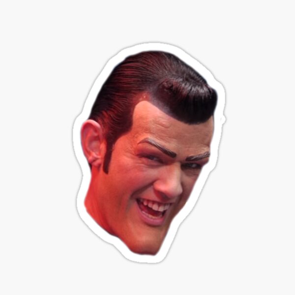 "Robbie Rotten" Sticker by PapaBadDad | Redbubble