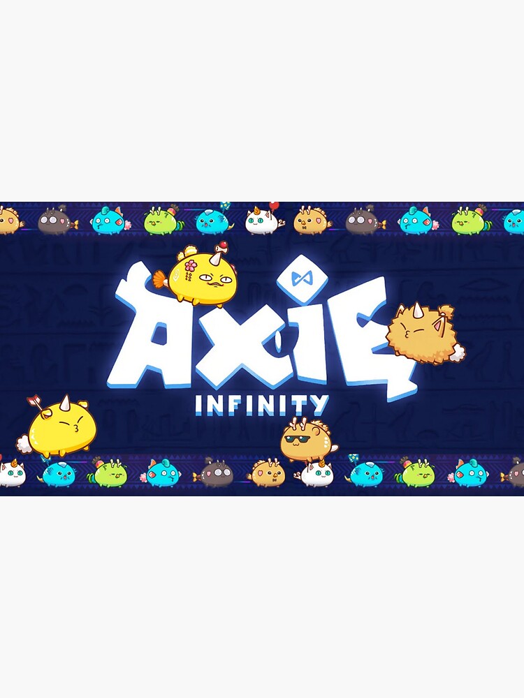 "Axie Infinity" Sticker for Sale by CryptoSensei | Redbubble