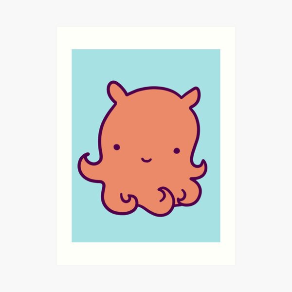 "Little Dumbo Octopus" Art Print by SaradaBoru | Redbubble