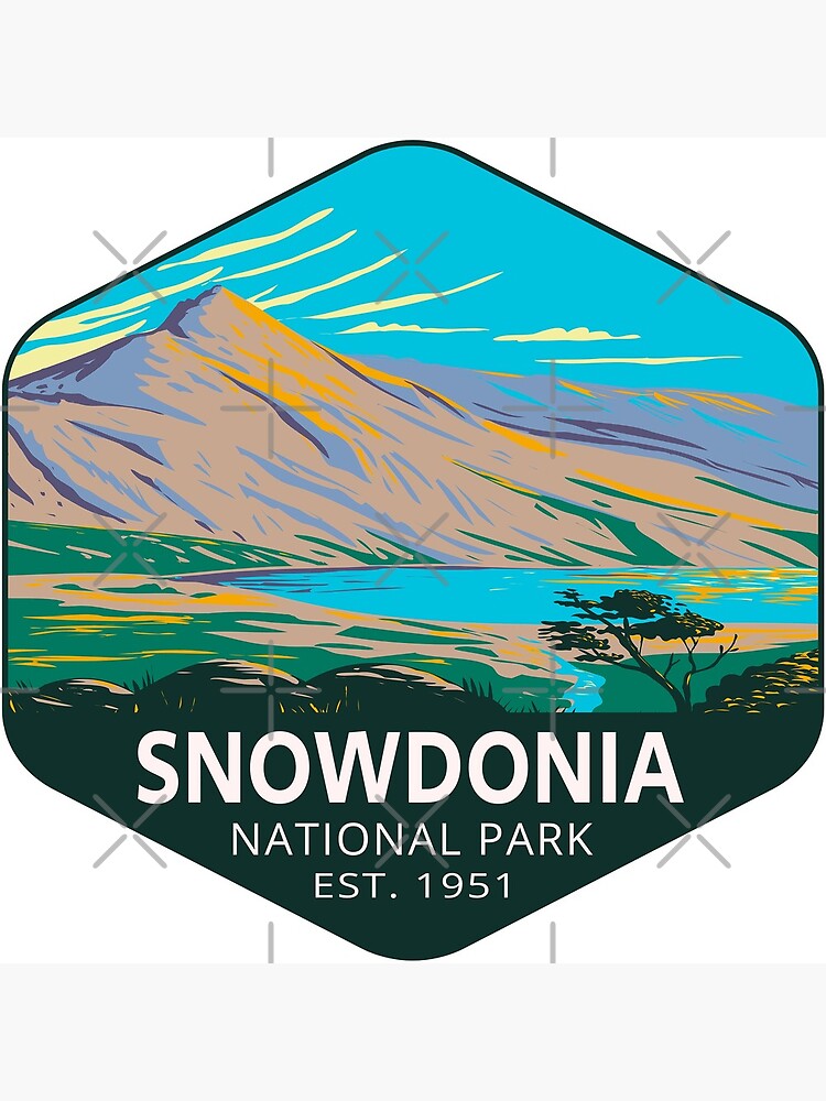 "Mount Snowdon with Lake Glaslyn in Snowdonia (Welsh: Eryri) National ...