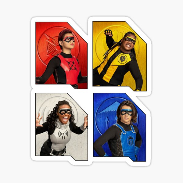 "Danger Force Cards" Sticker for Sale by Linneke | Redbubble