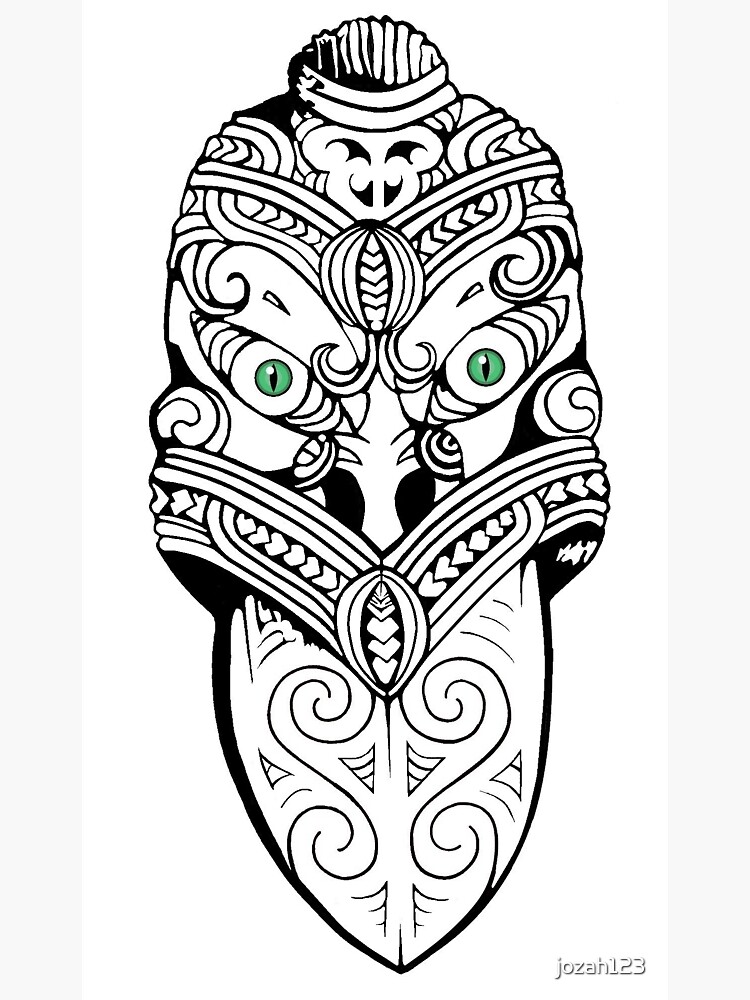 "Pukana " Sticker for Sale by jozah123 | Redbubble