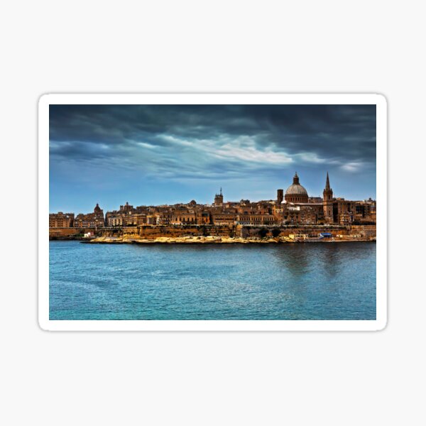 "Valletta" Sticker for Sale by PhotoWorks | Redbubble