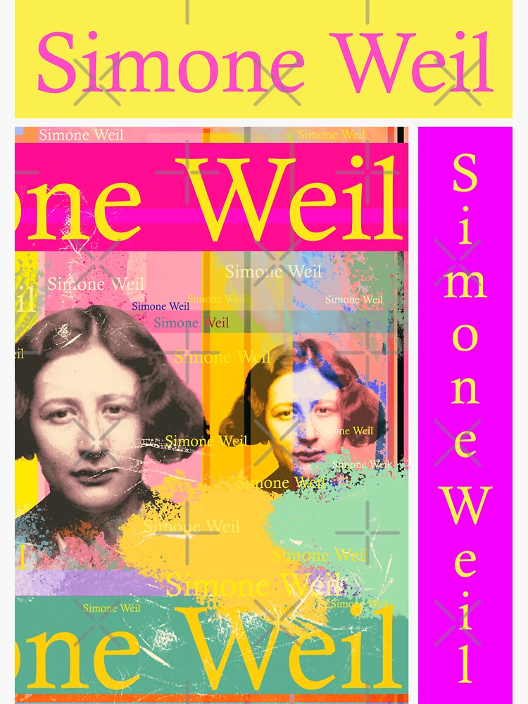 "interesting portrait of Simone Weil, famous philosopher, famous woman ...