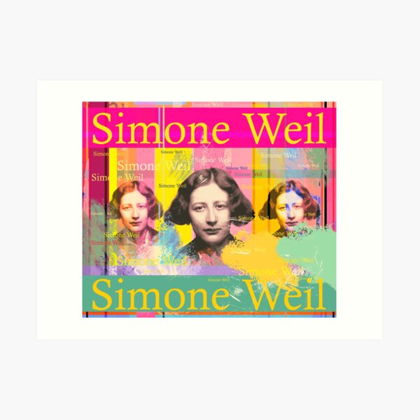 "interesting Simone Weil portrait, well-known philosopher, famous woman ...