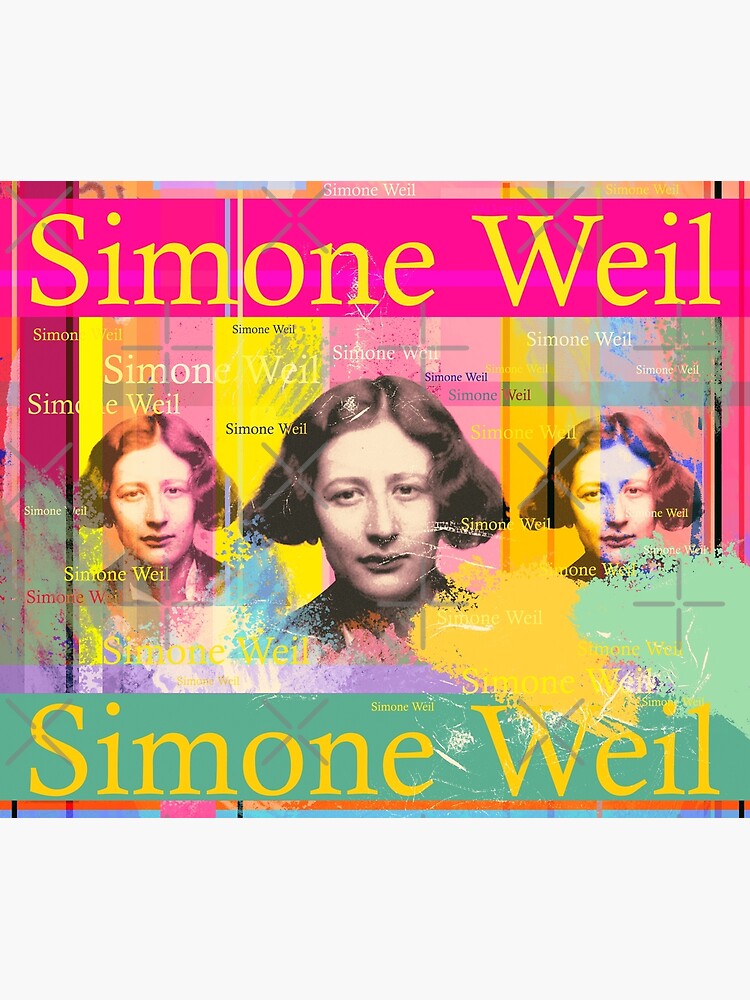 "interesting portrait of Simone Weil, famous philosopher, famous woman ...