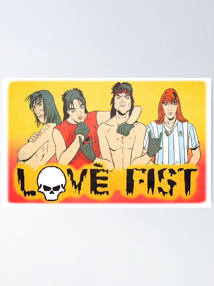"Grand Theft Auto: Love Fist v.3" Poster for Sale by northernlit ...