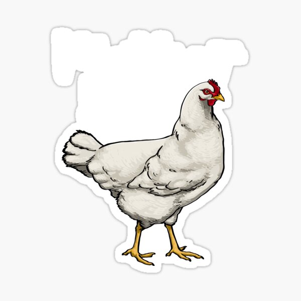 "Mother Hen" Sticker for Sale by Bendthetrend | Redbubble