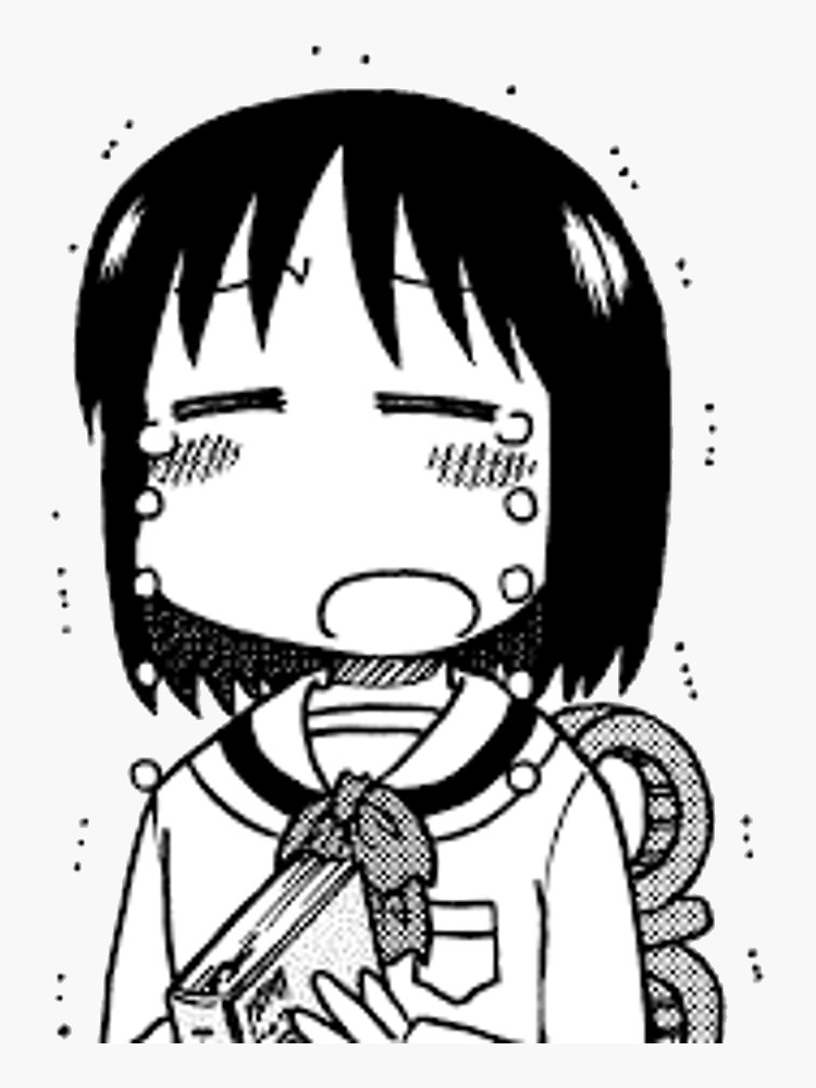"Nano Shinonome Crying" Sticker for Sale by MangaClip | Redbubble