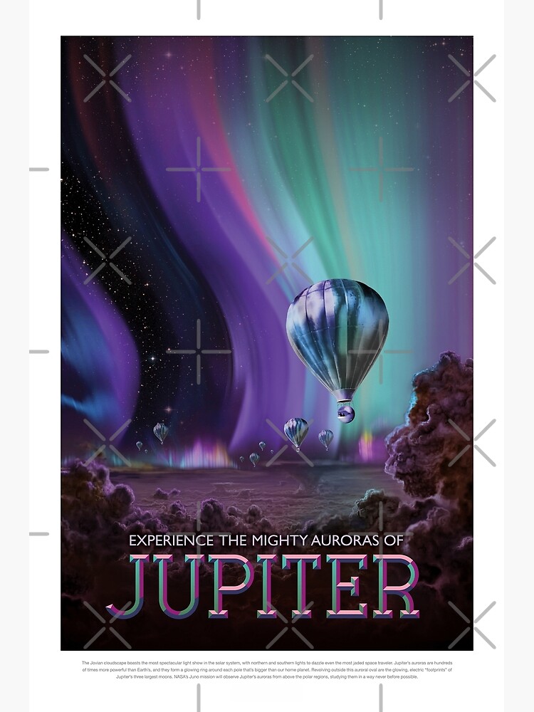 "Aesthetic NASA Jupiter art posters - NASA poster planets" Poster by ...