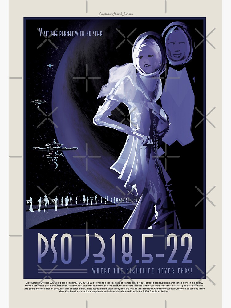 "Aesthetic NASA interstellar travel art posters - NASA poster planets ...