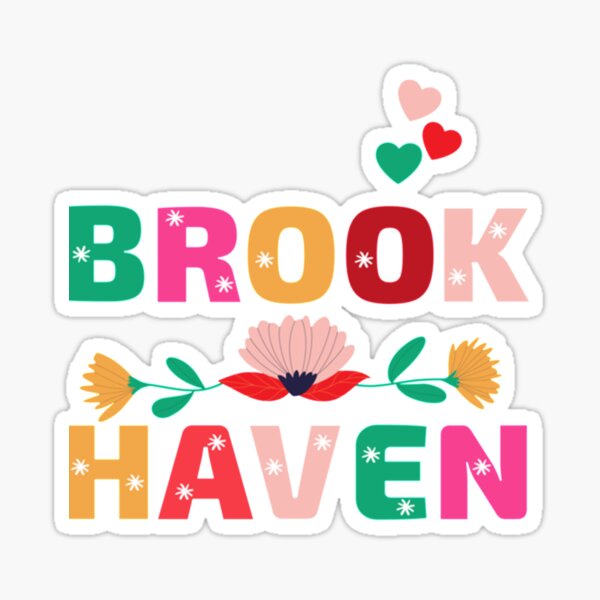 "Brookhaven " Sticker for Sale by GiftZoneDirects | Redbubble