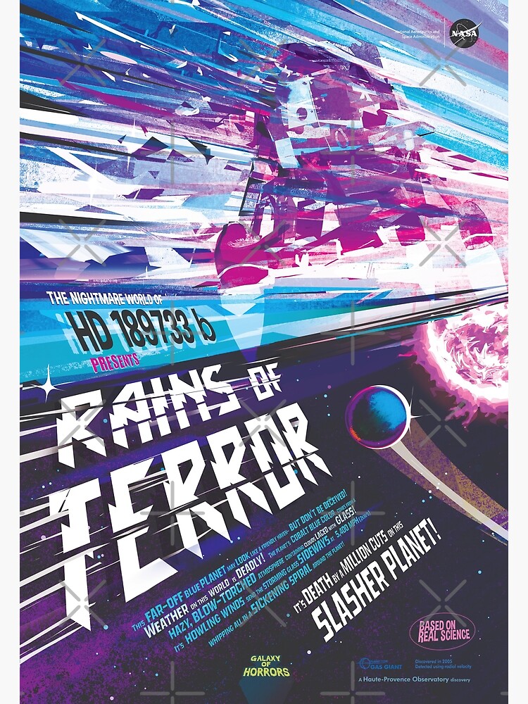 "Aesthetic NASA interstellar travel art posters - NASA poster planets ...