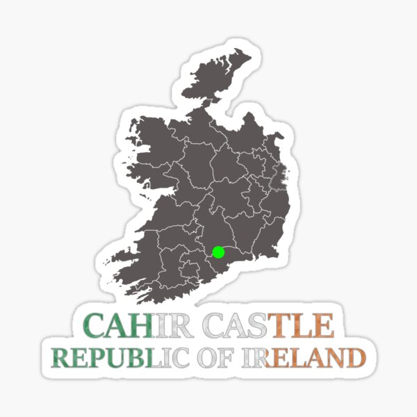 "Ireland Cahir Castle" Sticker for Sale by Naohiro | Redbubble