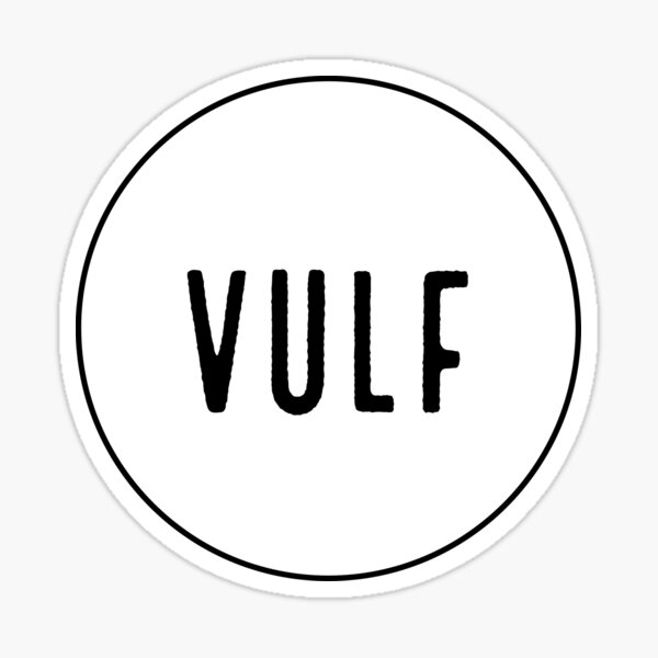 "vulf vulfpeck" Sticker for Sale by latesteyy | Redbubble