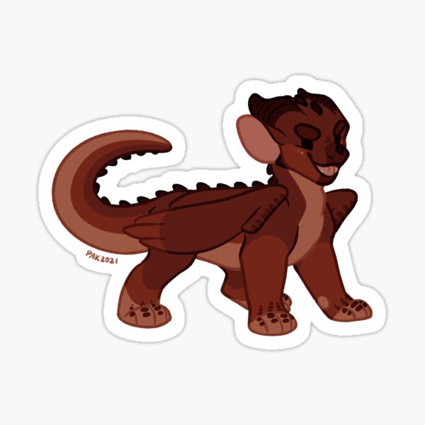 "Cliff - WOF Wings of Fire" Sticker for Sale by StudioMaverick | Redbubble