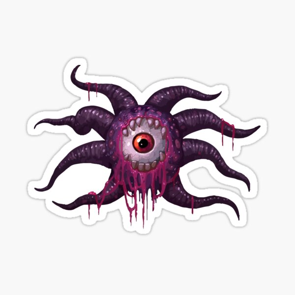 "Octo Eye" Sticker by pixelsavant | Redbubble