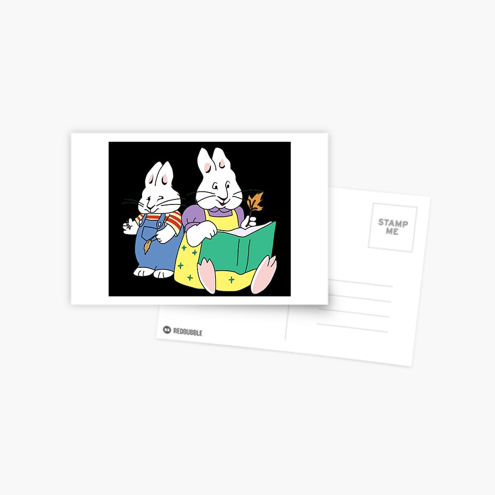 "Max & Ruby max's candy apple" Postcard by ZODINN | Redbubble