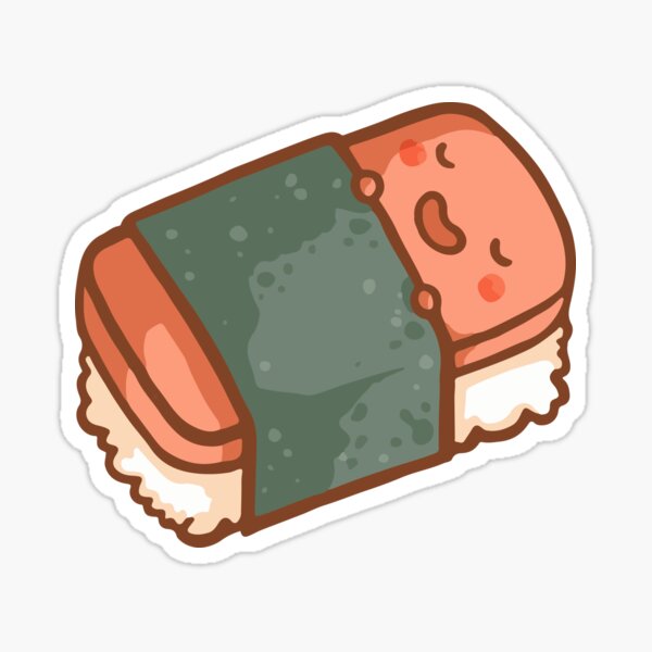 "Cozy Musubi" Sticker for Sale by AymenNouioua | Redbubble