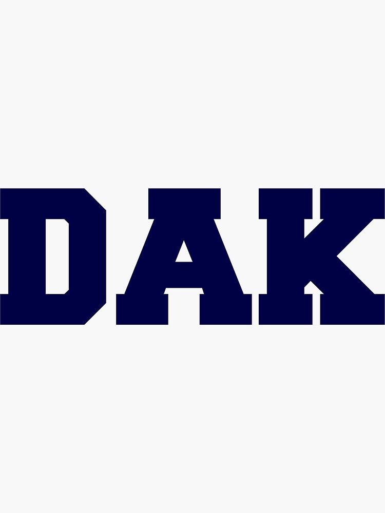 "DAK!" Sticker for Sale by nyah14 | Redbubble