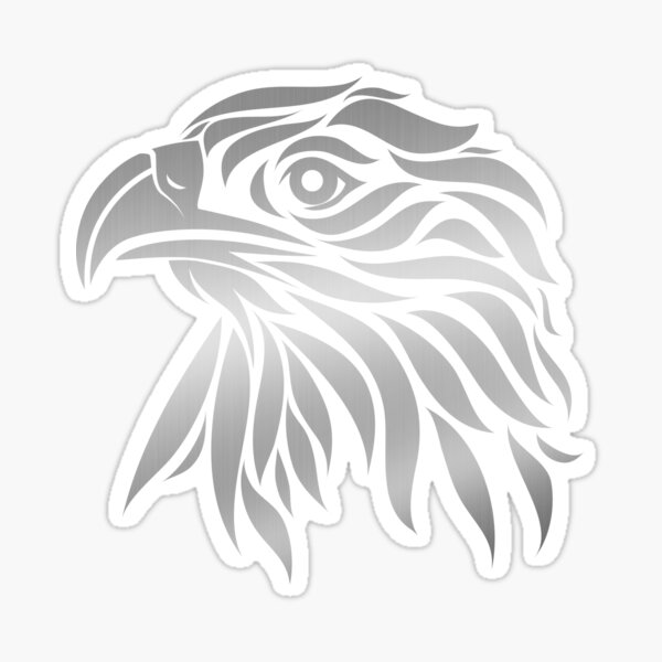 "Eagle Face " Sticker for Sale by AbrahamDavid123 | Redbubble