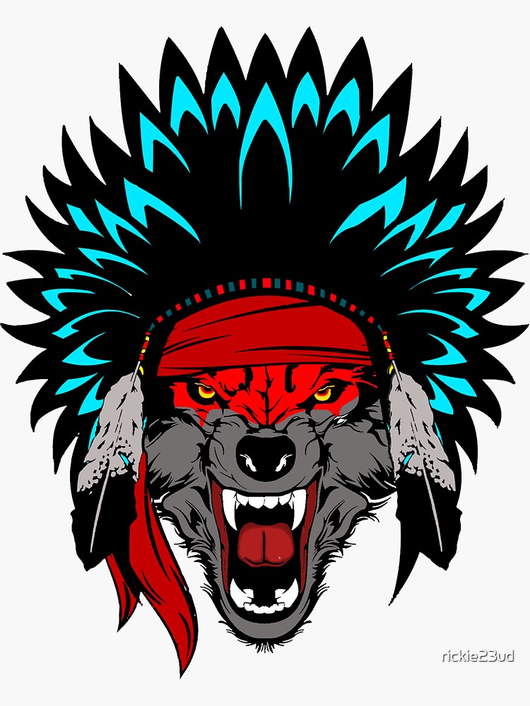 "native pride " Sticker by rickie23ud | Redbubble