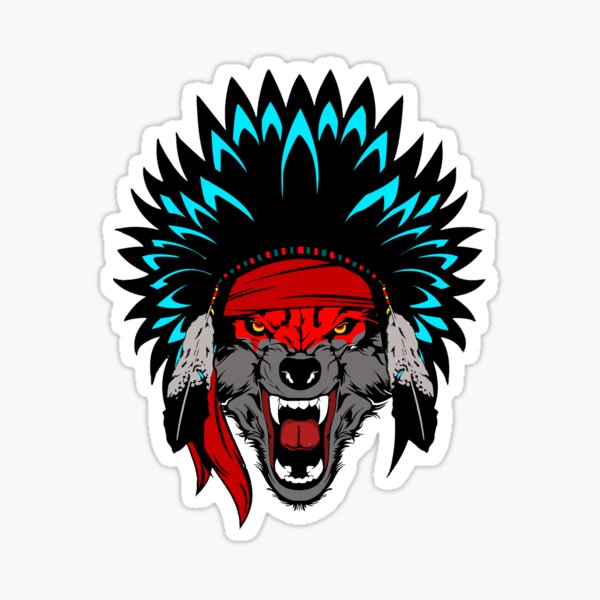 "native pride " Sticker by rickie23ud | Redbubble