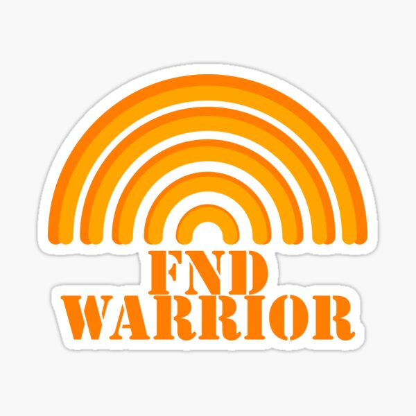 "fnd warrior " Sticker by Monkey204 | Redbubble