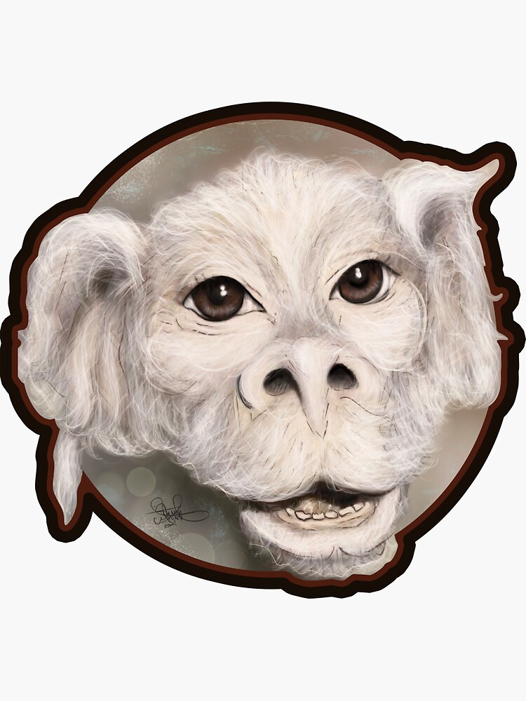 "FALKOR" Sticker for Sale by MARSarte | Redbubble