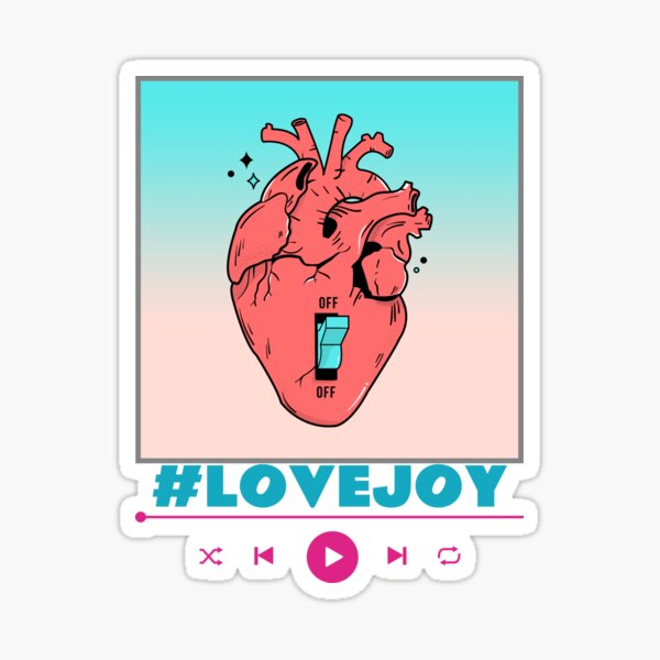"lovejoy" Sticker for Sale by free2hug | Redbubble