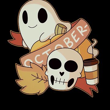 "October" Sticker for Sale by itsaaudra | Redbubble