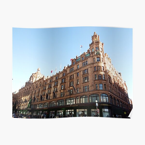 "Harrods , London" Poster by TAMalloyPhoto | Redbubble