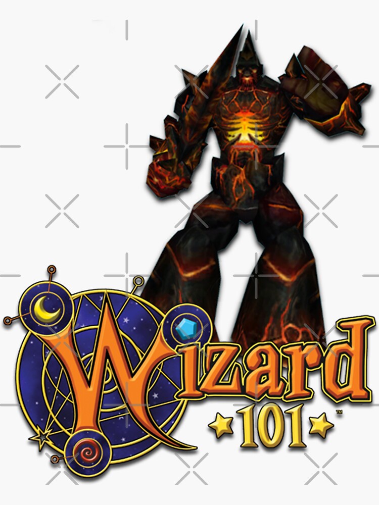 "Wizard101" Sticker for Sale by seasonalpodshop | Redbubble