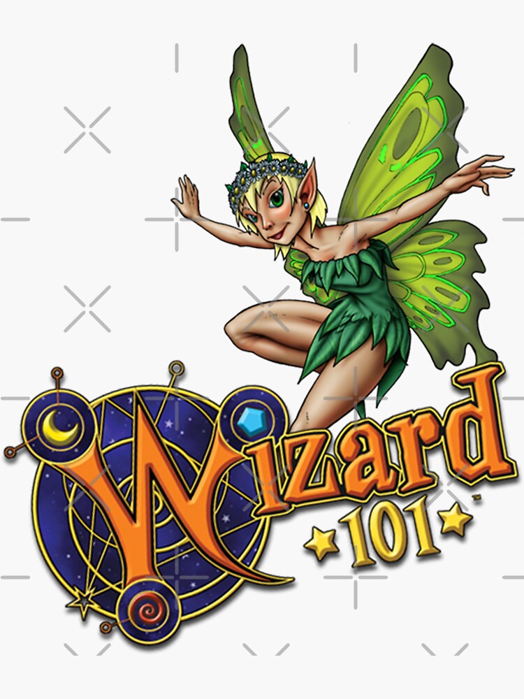 "Wizard101" Sticker for Sale by seasonalpodshop | Redbubble